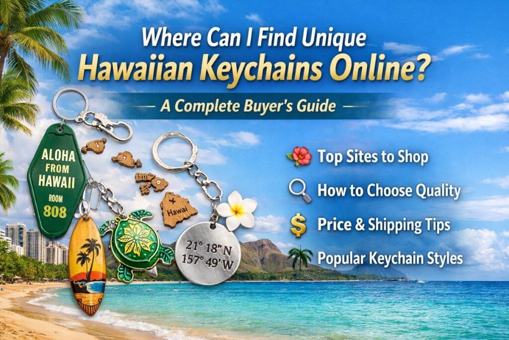 Where Can I Find Unique Hawaiian Keychains Online