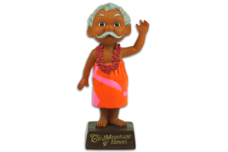 Aunty Menehune Dashboard Doll - Hawaiian Dashboard Figurine